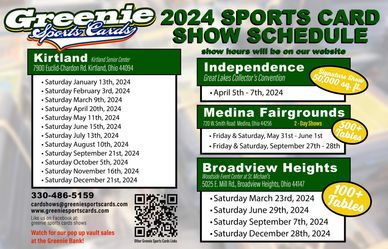Greenie Card Shows